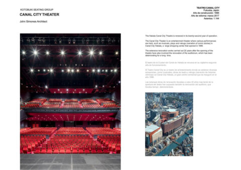 Canal City Theater - Kotobuki Seating Intl.