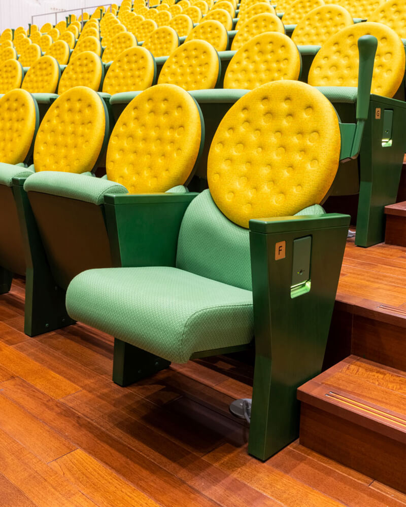 Konan Public Hall, Chiaki Arai - Kotobuki Seating Intl.
